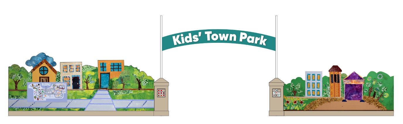 Literacy through play in new Kids' Town Park - Cincinnati Museum Center